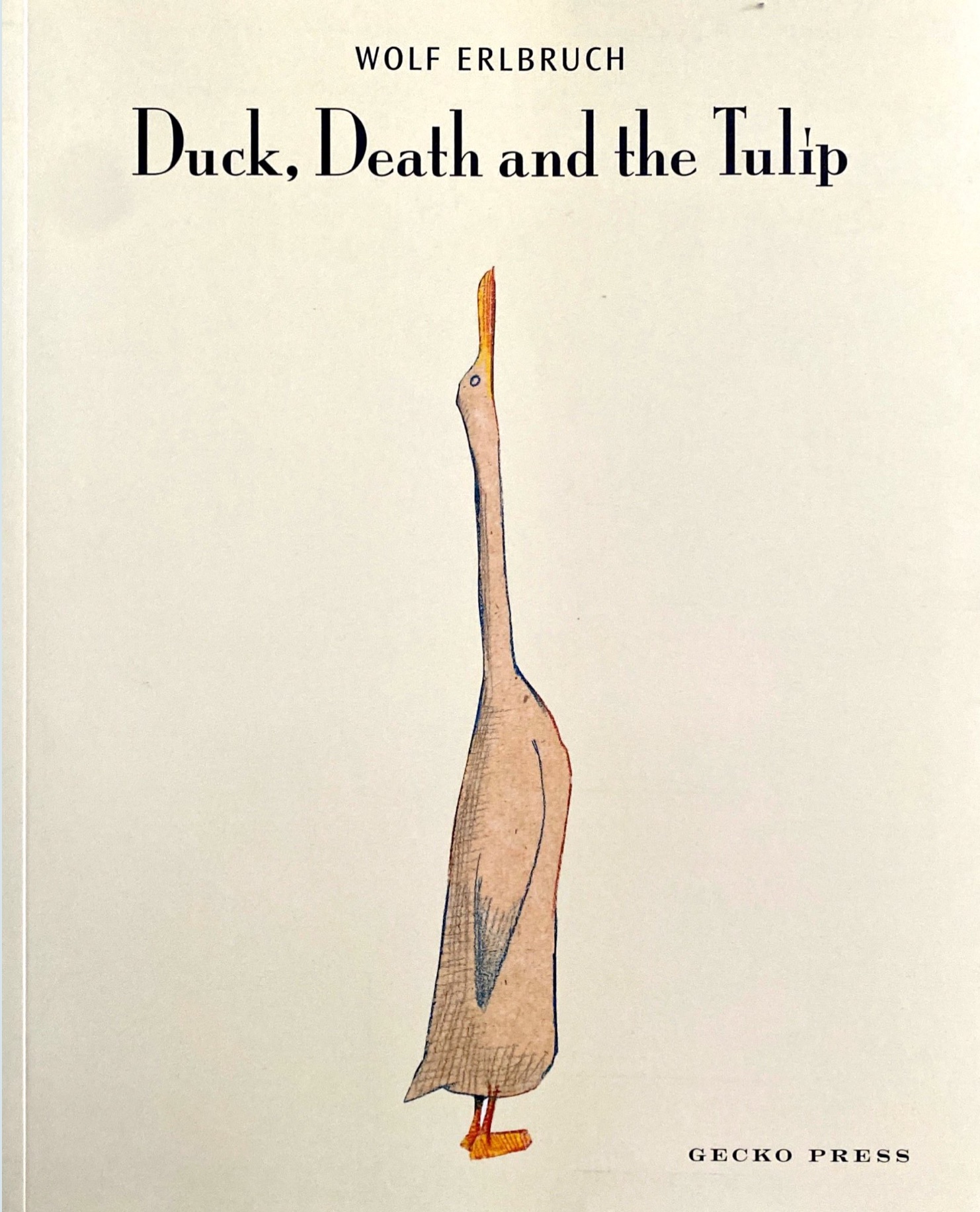 英文繪本推薦- Duck, Death, and the Tulip 當鴨子遇上死神